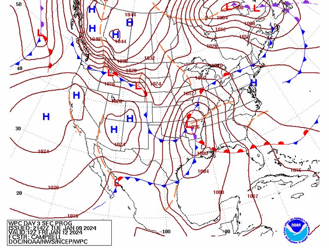 Double-barreled cold fronts may bring freeze early next week | Weather ...