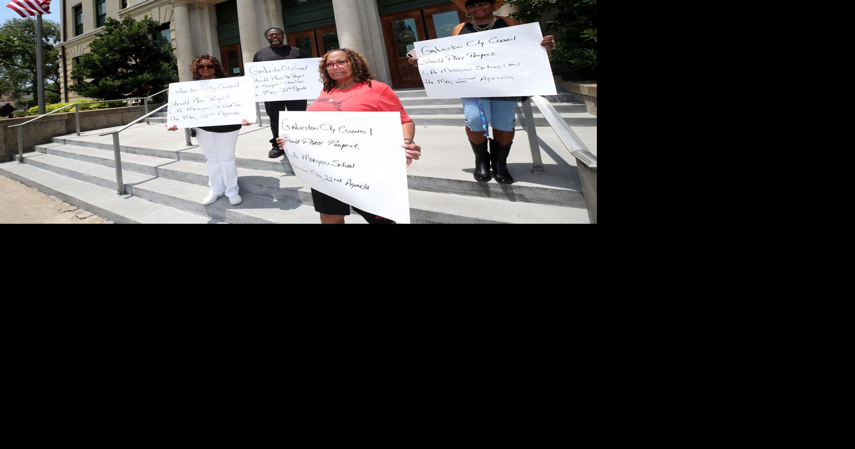 Juneteenth museum advocates protest Galveston council vote | Local News ...