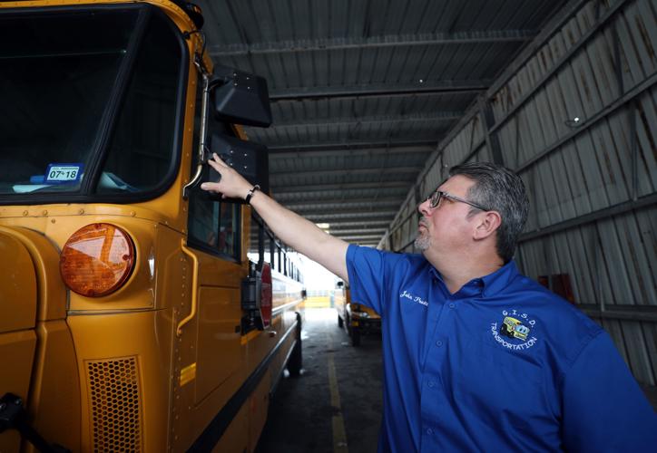 GISD officials work to replace aging fleet buses | Local News | The ...