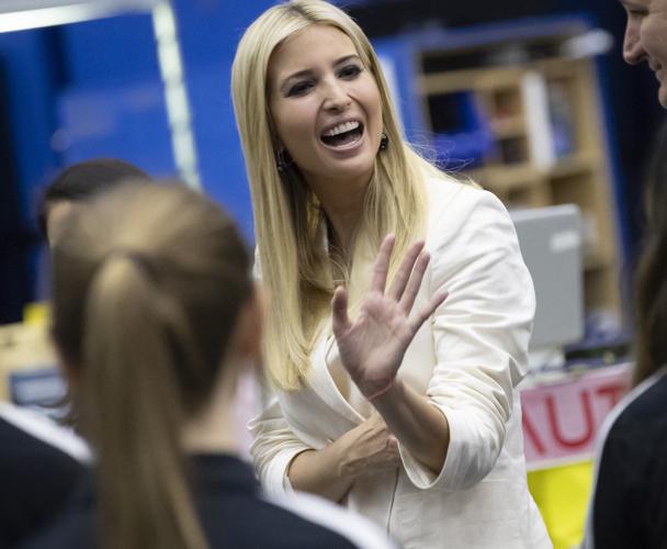Ivanka Trump drives robot, meets students at JSC | Local News | The ...