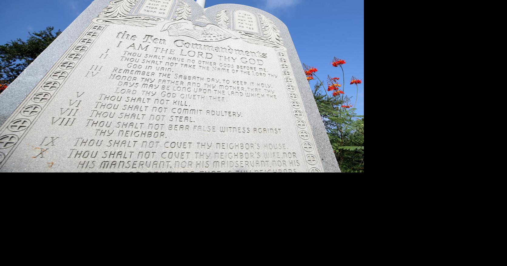 Galveston ISD awaits word from above on Ten Commandments | Local News ...
