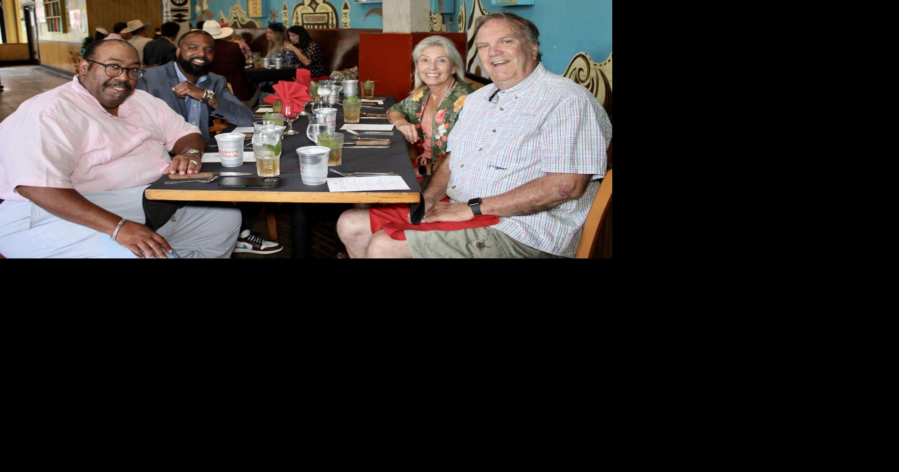 Seaside Scenes: Participants feast at Kentucky-Derby themed bourbon ...