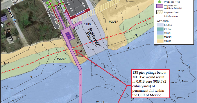 Application outlines plans for Rollover Pass fishing pier | Local News ...