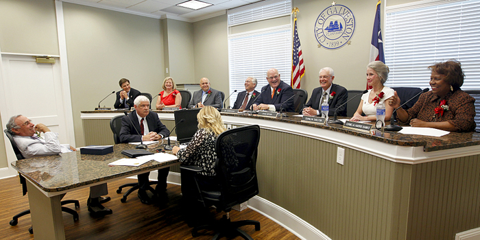 Galveston installs new City Council | Local News | The Daily News