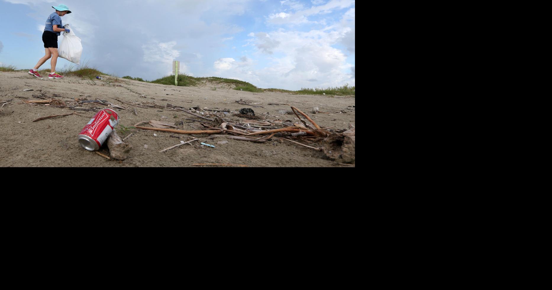 Newly decorated beach barrels introduced at beach clean-up event ...