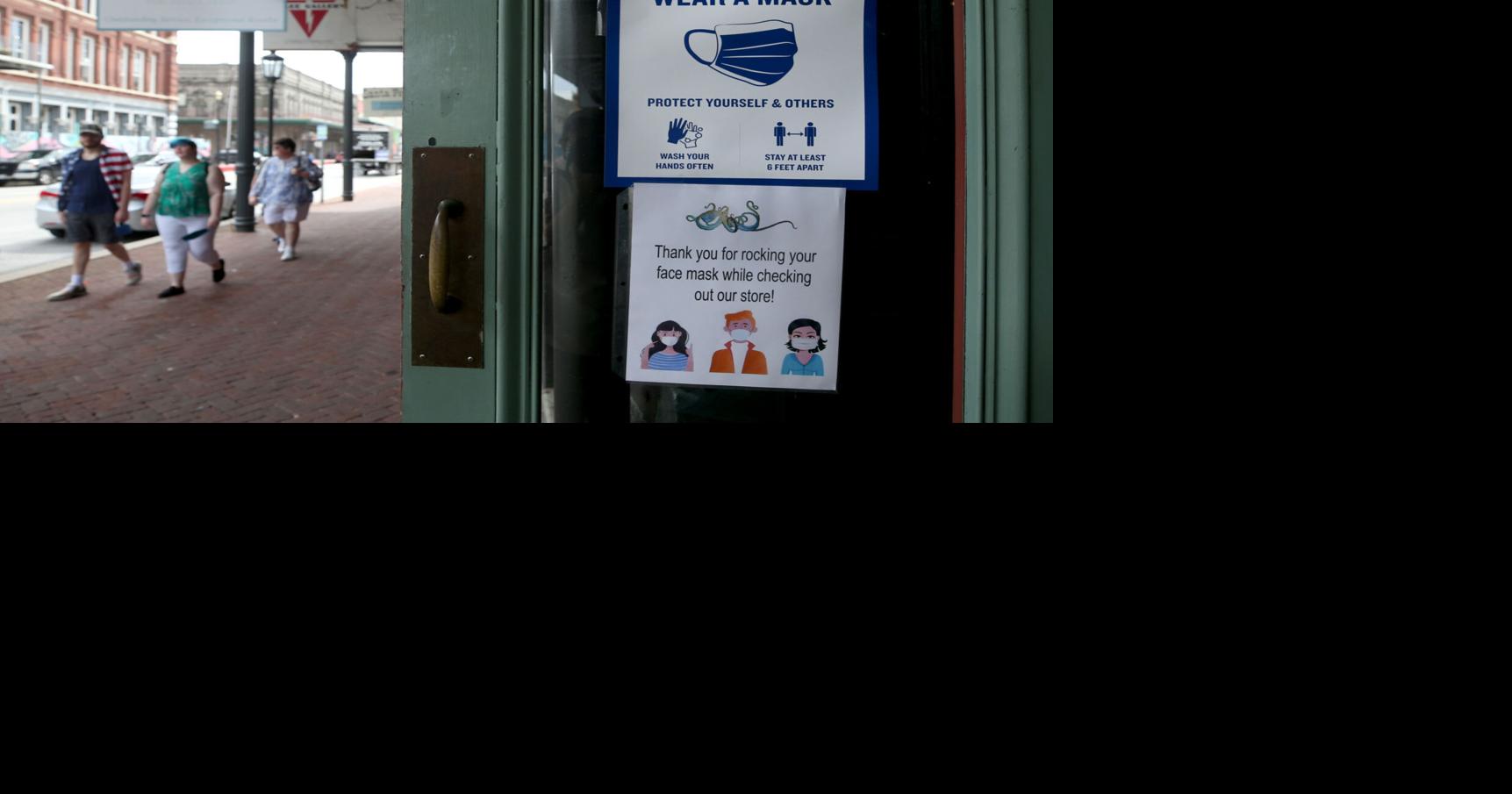 Mask mandate: Like it or not, Galveston covers up under new order ...