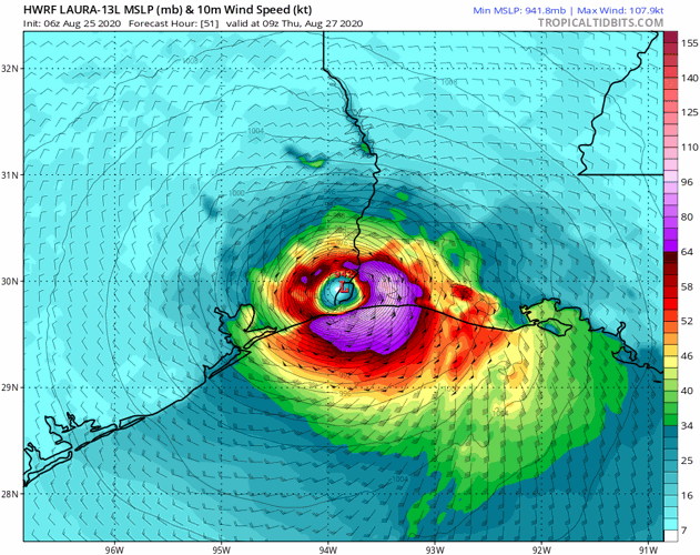 Models shift slightly west and Laura is projected to become a major ...