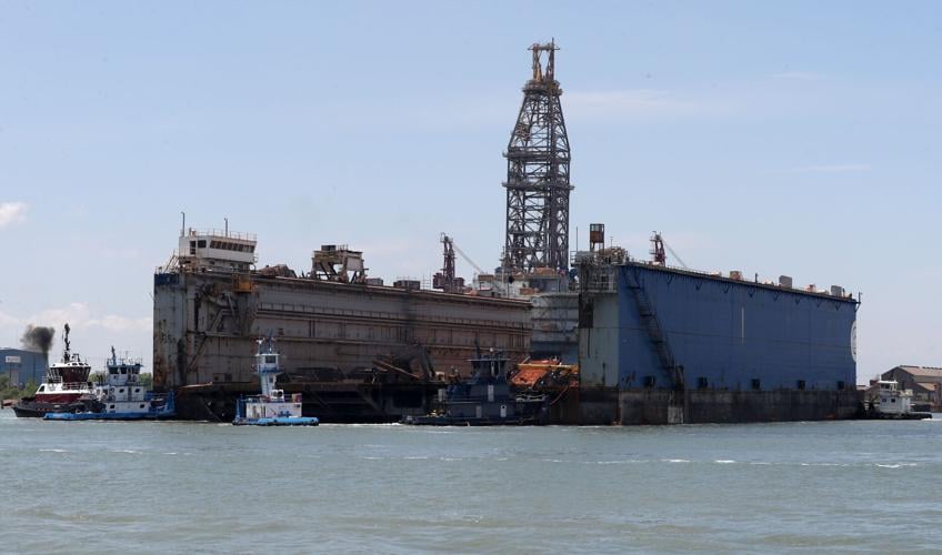 Battleship foundation sees 'divine intervention' in dry dock arrival in ...