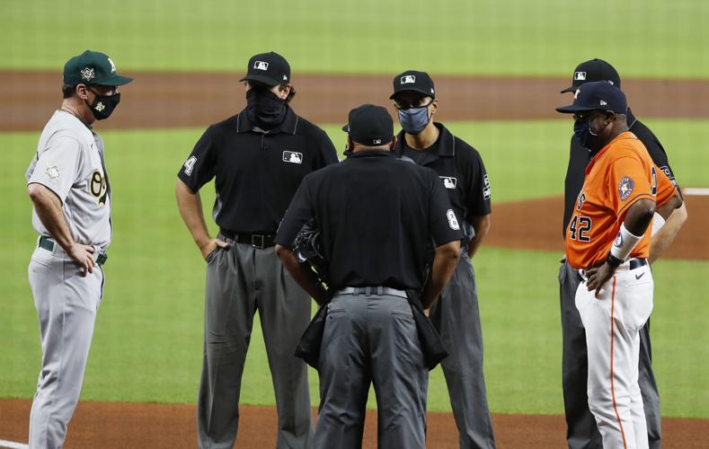 In Focus: Astros and Athletics protest game | In Focus | The Daily News