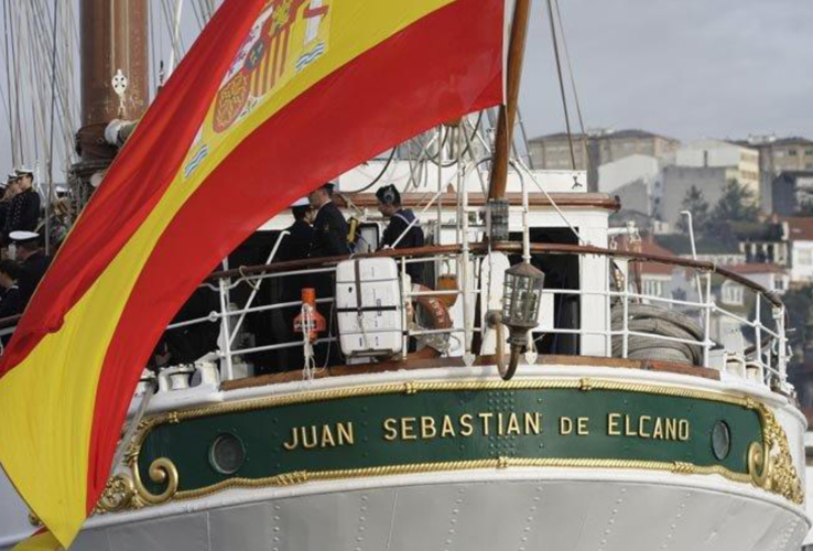 Century-old Spanish Navy training ship sailing to Galveston | Local ...