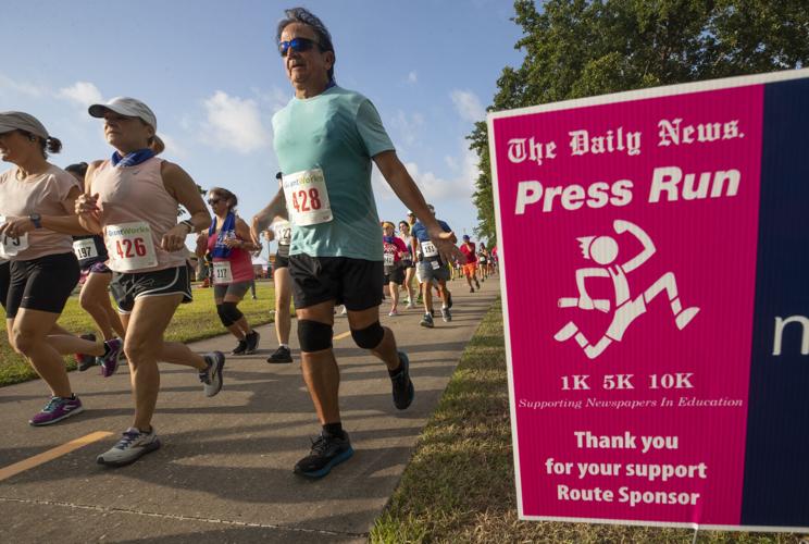 Runners pound the pavement for literacy in first Texas City Press Run ...