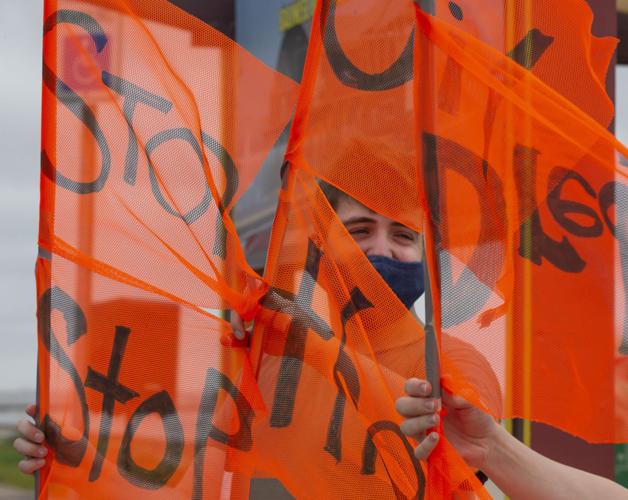 Activist arrested in Galveston while protesting Matagorda Bay dredging ...