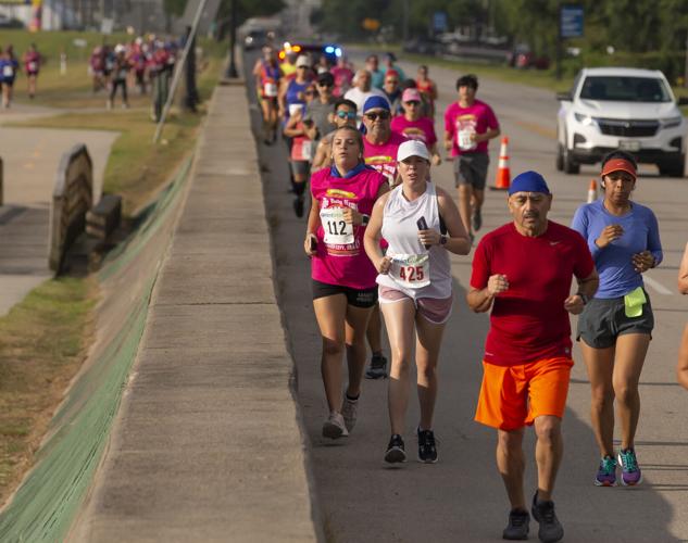 Runners pound the pavement for literacy in first Texas City Press Run ...