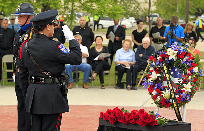 Ceremony honors officers killed serving the county | Local News | The ...
