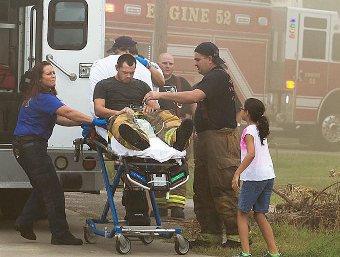 Multiple crews battle house fire in Dickinson | Local News | The Daily News