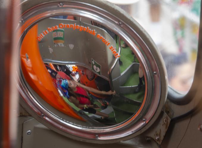 Galveston leaders tout city's welcoming history as Dutch Orange Bus ...