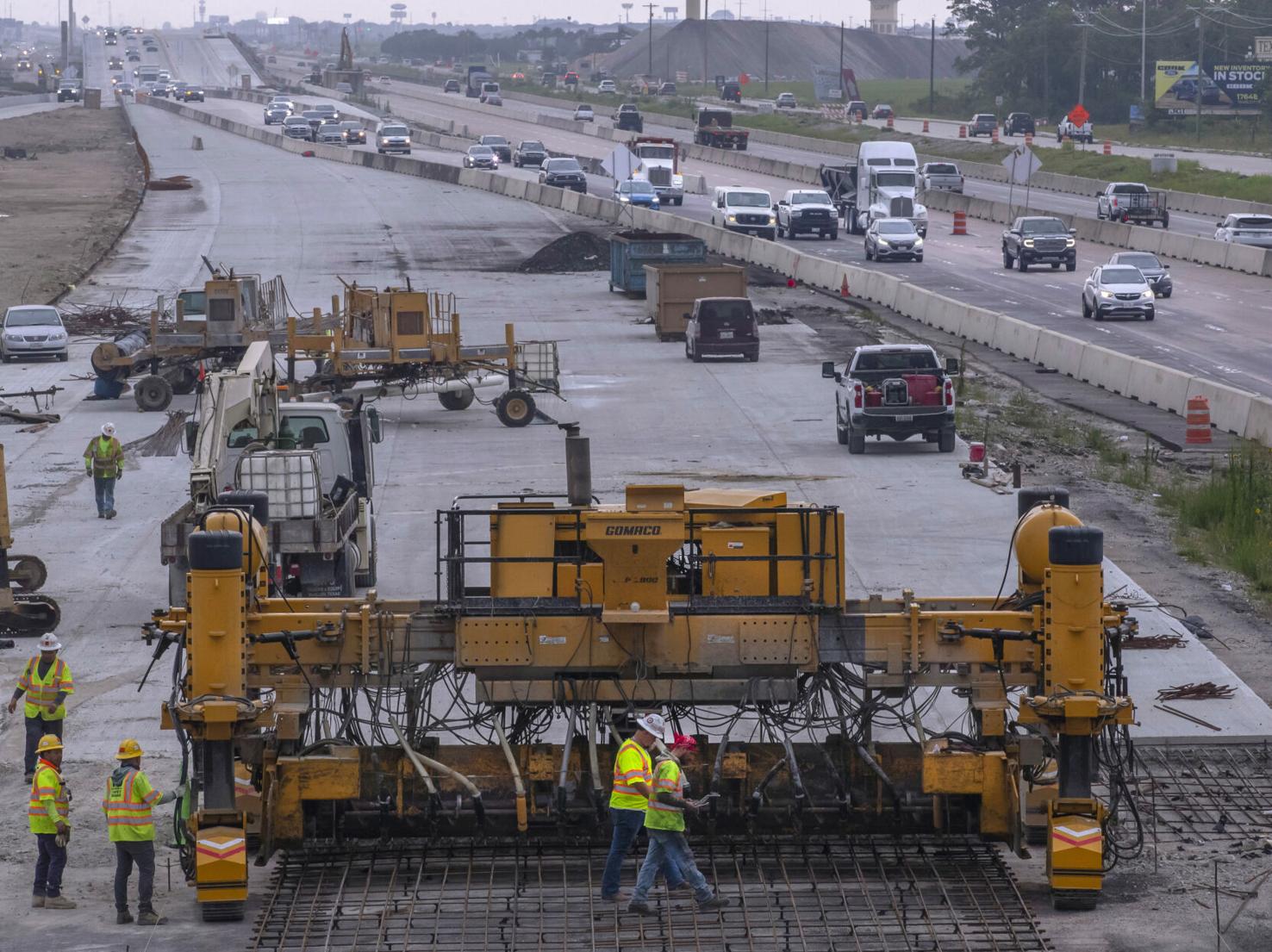 Traffic delays and lane closures to come amid I-45 construction in ...
