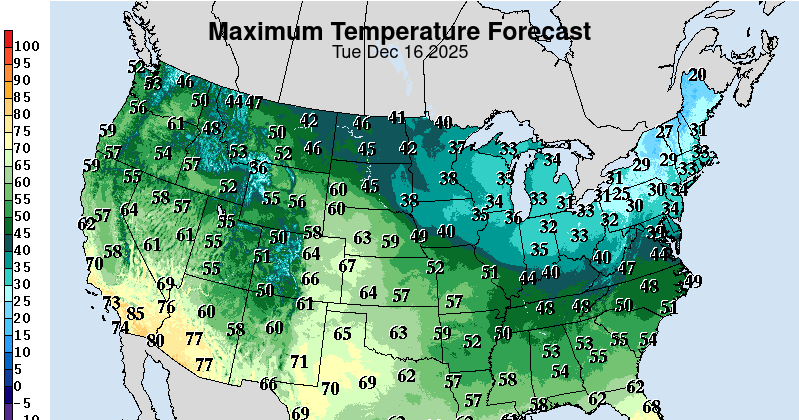 Sunday cold front will make it pretty chilly for a minute | Weather Man ...