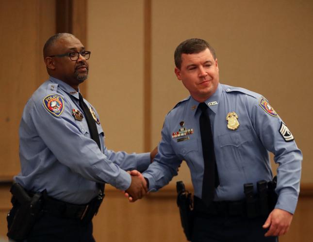 Galveston officers promoted, honored | Police News | The Daily News