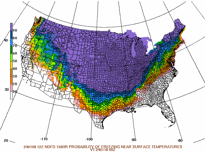 Double-barreled cold fronts may bring freeze early next week | Weather ...