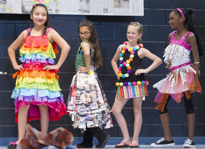 Dickinson kids celebrate Earth Day with 'Trashion Show' and recycled ...