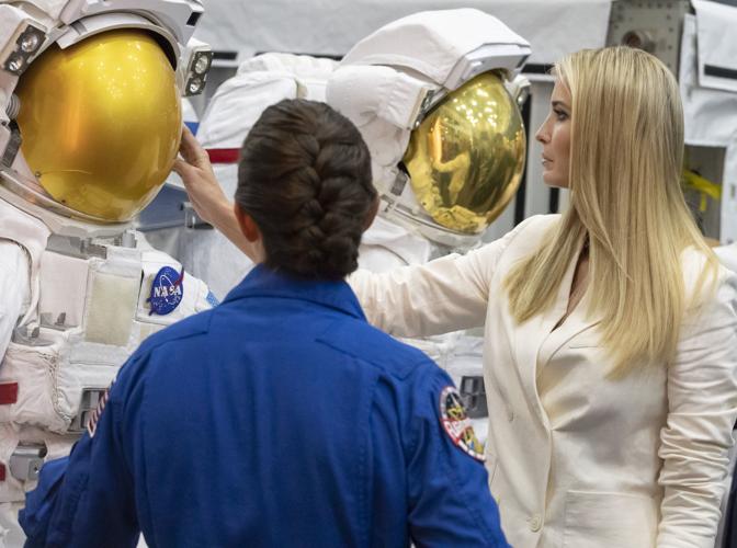 Ivanka Trump drives robot, meets students at JSC | Local News | The ...