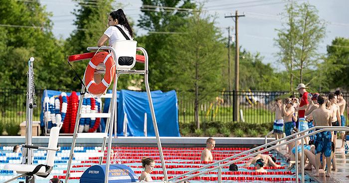 Ribbon cutting opens new League City pool | Local News | The Daily News