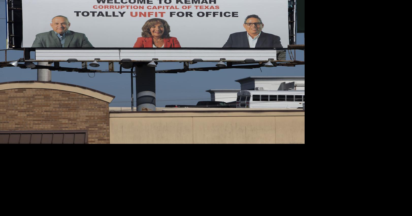 “Corruption capital of Texas”: Anonymous Kemah billboard targets ...