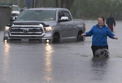 Heavy rain floods homes, forces evacuations in Bacliff | Local News ...