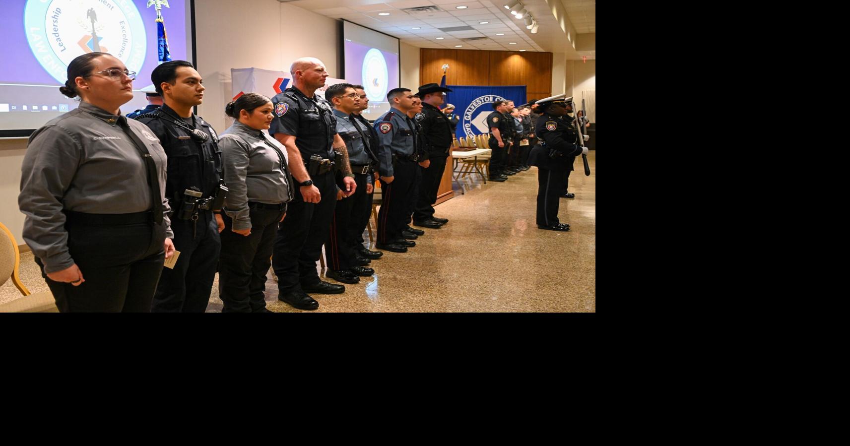 Galveston College graduates 19 cadets from law enforcement academy ...