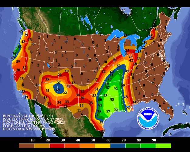 There might be some London-like weather for Dickens on The Strand ...