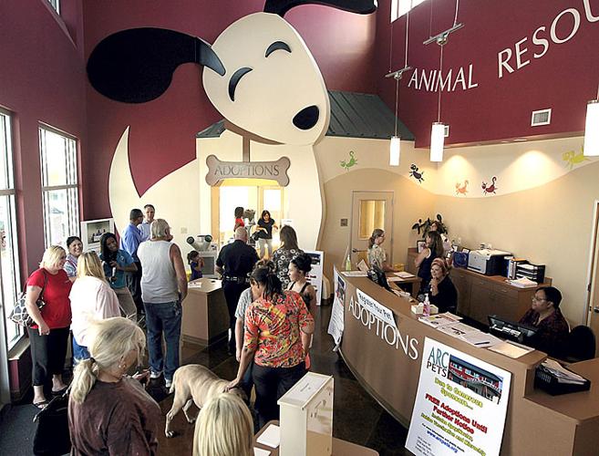 Animal Resource Center hosts open house as protesters gather outside ...