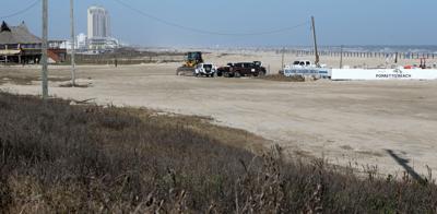 Work at Porretto Beach in Galveston raises permitting questions | Local ...