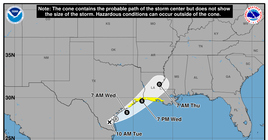 Tracking the tropics: Tropical storm watch issued as heavy rain ...