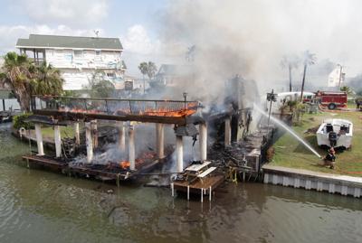 Raging fire destroys house on Tiki Island | Local News | The Daily News