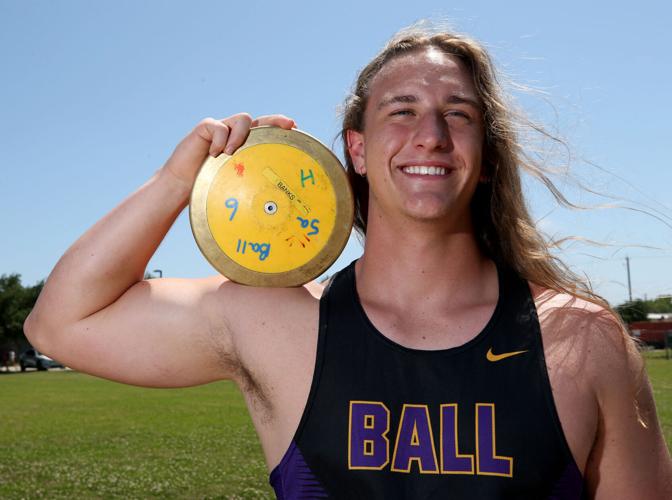 Ball High discus thrower set to cap off breakout season at state | High ...