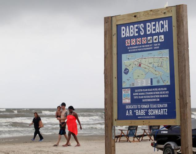 Galveston christens Babe's Beach | Local News | The Daily News