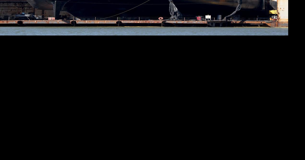 Battleship Texas to float by mid-February, officials say | Local News ...