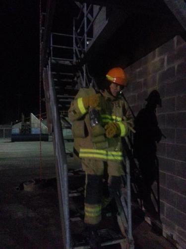 Donald Mize during a PT drill. | Local News | The Daily News