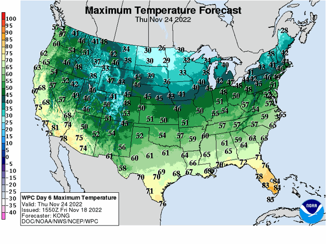 Wet, windy weekend looming and a peek at Thanksgiving weather | Weather ...