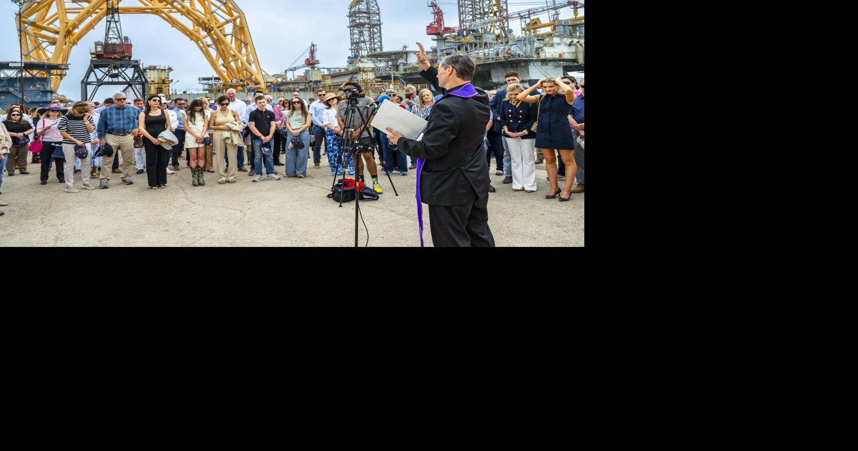 Xenos Marine christens largest heavy-lift vessel ever built in US at ...