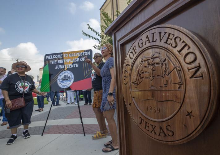 Galveston unveils sign marking 'Birthplace of Juneteenth' | Local News ...