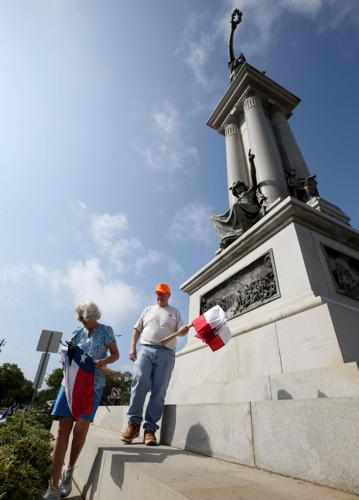 Texas Heroes Monument decorated for San Jacinto Day | Local News | The ...