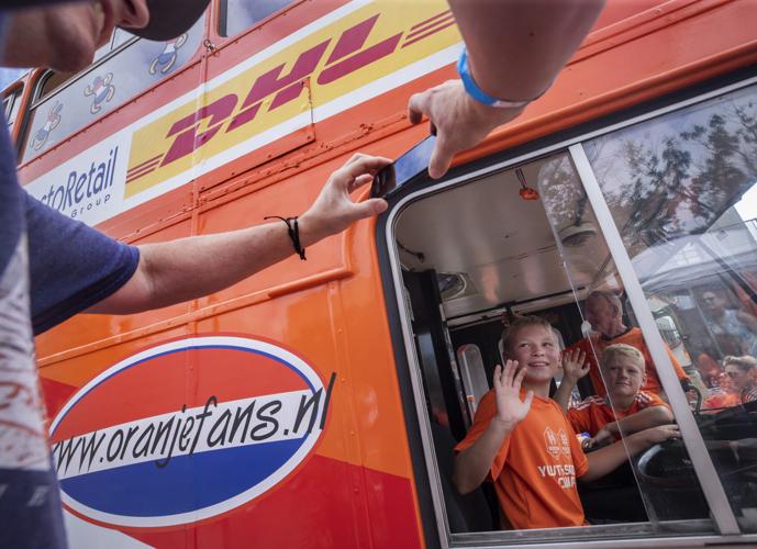 Galveston leaders tout city's welcoming history as Dutch Orange Bus ...