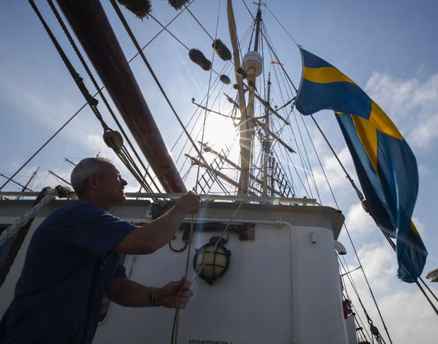 Historical Swedish ship docks in Galveston | Local News | The Daily News