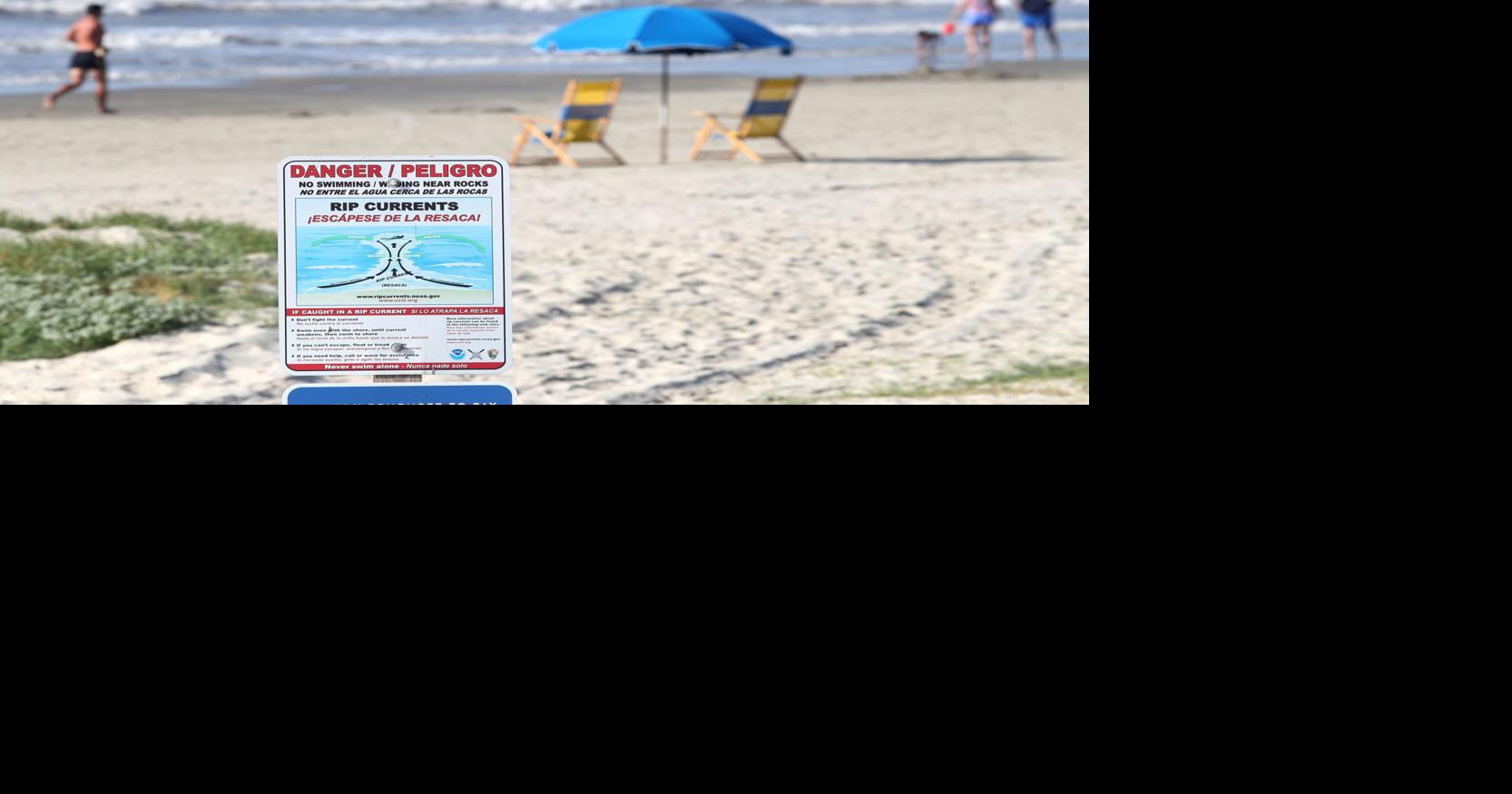 Rip current warning sign | Local News | The Daily News