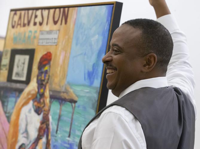 Galveston’s Jack Johnson celebrated with portrait at Rosenberg Library ...