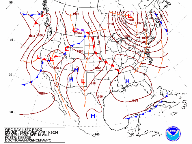 Early morning thunderstorms to be followed by sunny, springtime ...