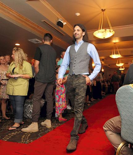 Models strut their stuff for Glamour for Grammar despite rain | Local ...