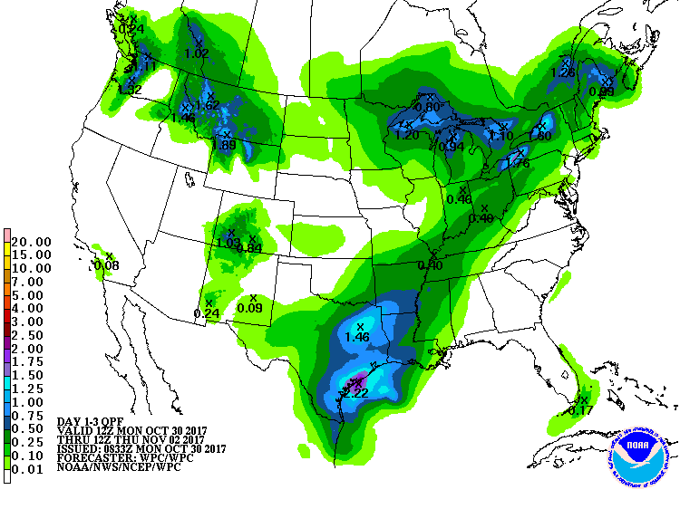 Rain and warmer weather likely as we move into November | Weather Man ...